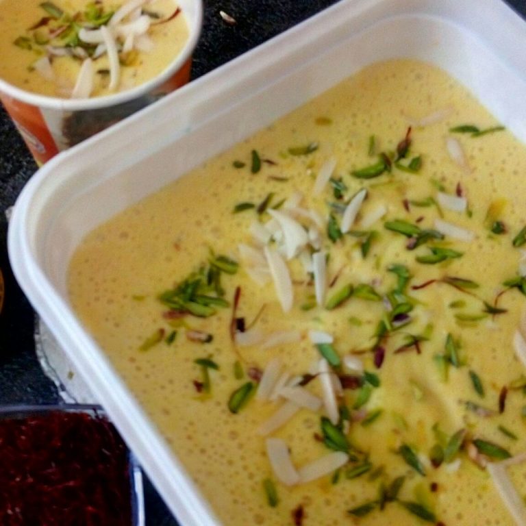 Kesar Pista Ice Cream - Zayka Ka Tadka