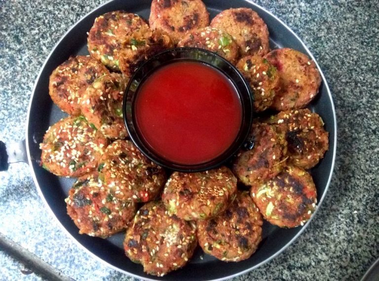 Vegetable Tikkis | Vegetable Coins - Zayka Ka Tadka