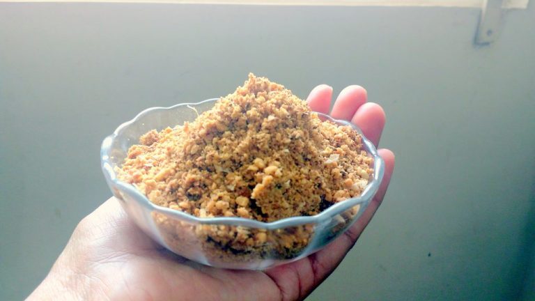 Peanut Chutney Powder | Andhra Style Gunpowder - Zayka Ka Tadka