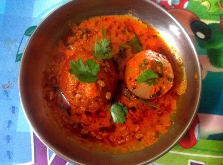 Saboot Pyaaz ki Sabzi - Zayka Ka Tadka