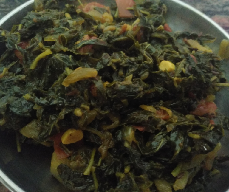 Chaulai Leaves Sabzi - Zayka Ka Tadka
