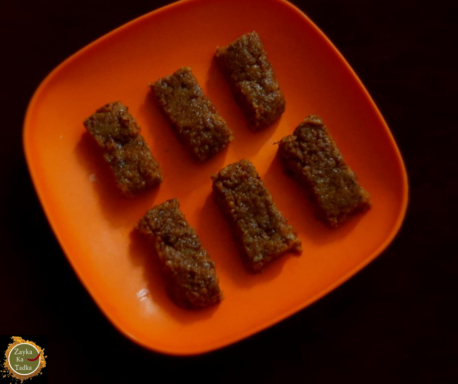 Instant Milk Cake From Ghee Residue - Zayka Ka Tadka