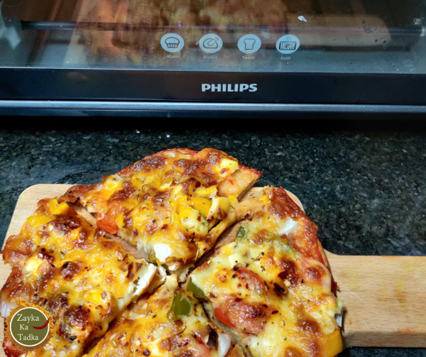 Veg Pizza | Homemade Veg Pizza - Zayka Ka Tadka