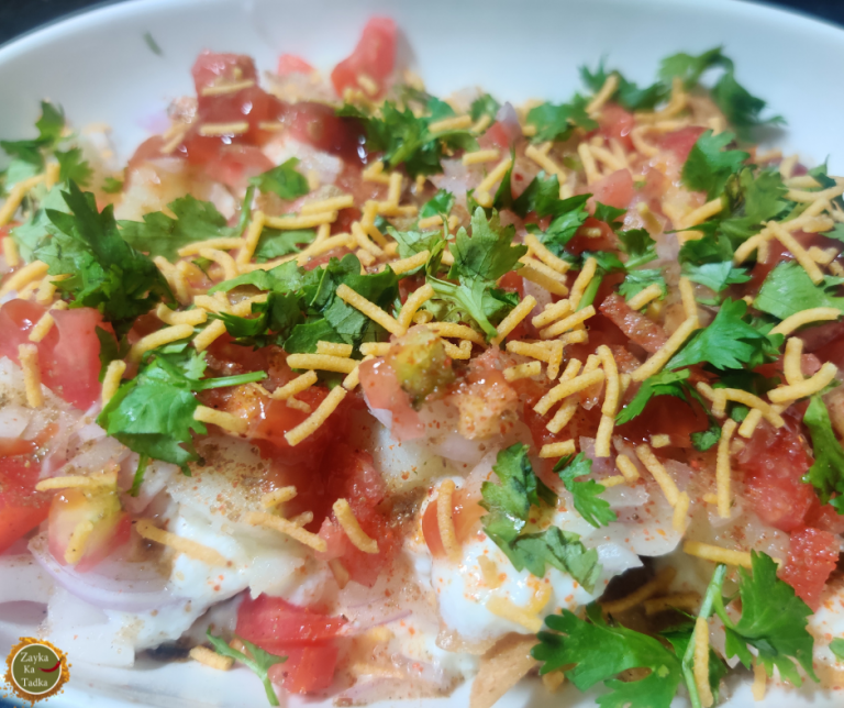 Dahi Papadi Chaat - Zayka Ka Tadka