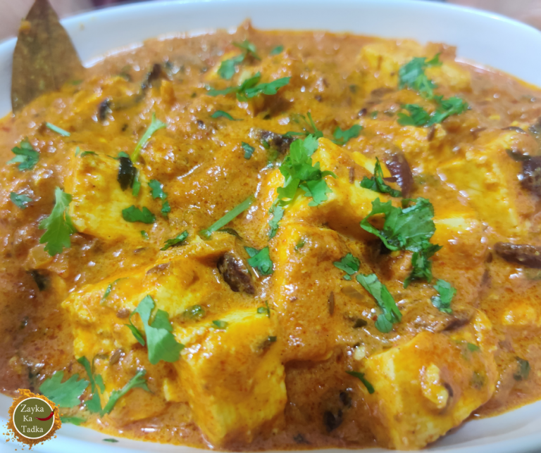 Kaju Paneer Masala - Zayka Ka Tadka