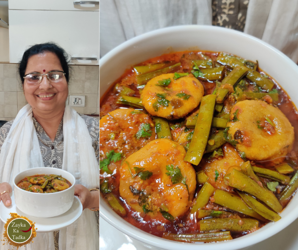 Gwar Fali Dhokli - Zayka Ka Tadka