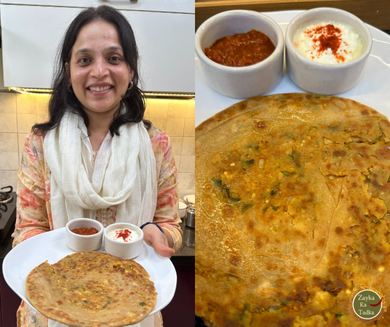 Peanut Lachha Paratha | Mungfali Ka Paratha - Zayka Ka Tadka