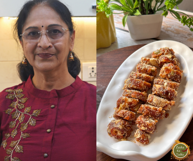 Dates And Dry Fruits Roll | Khajoor Roll - Zayka Ka Tadka