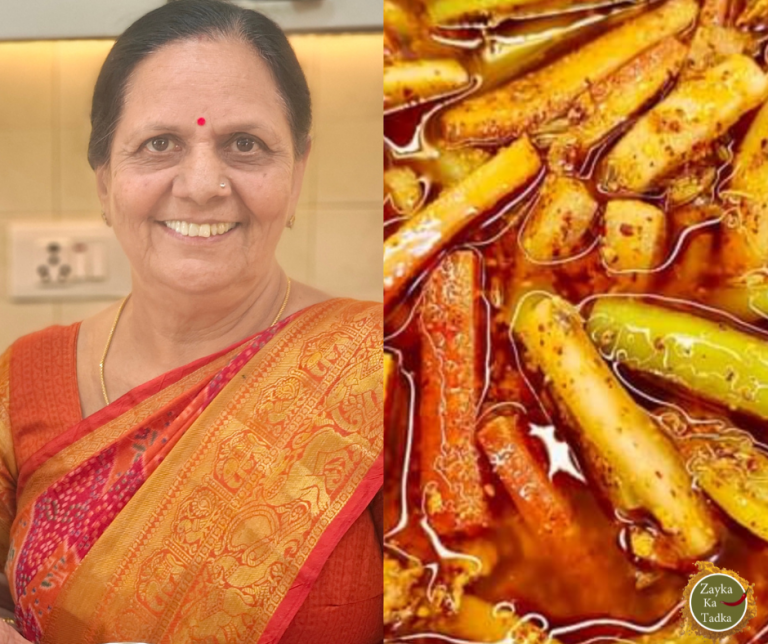 Mooli Gajar Mirch Ka Achar - Zayka Ka Tadka