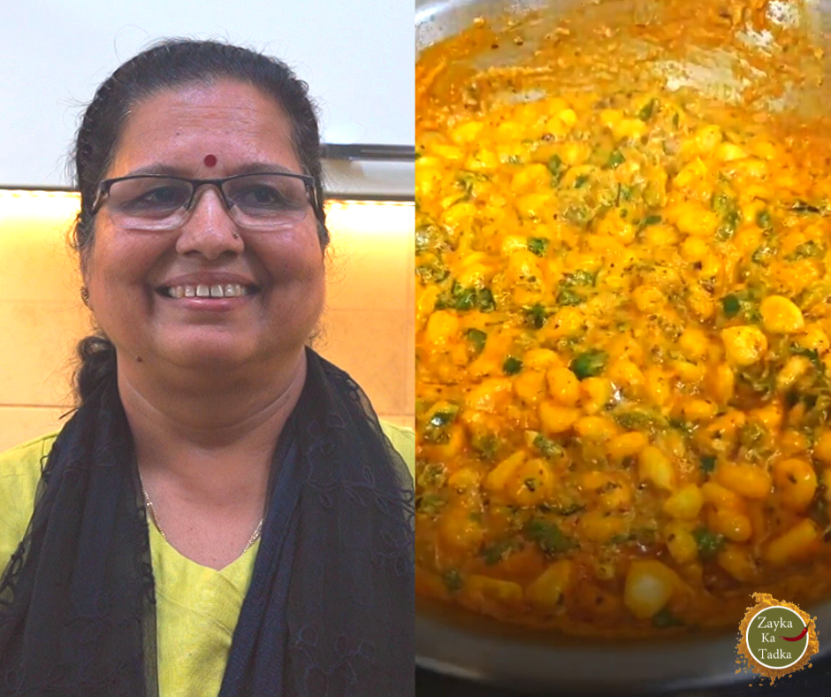 Shahi Corn Malai Curry Without Onion Garlic - Zayka Ka Tadka