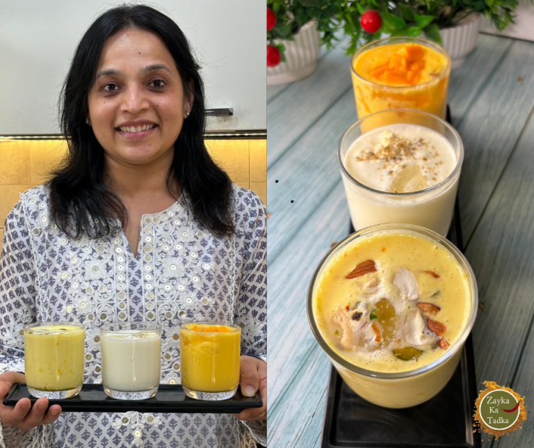 3 Types Of Lassi | Lassi Recipes - Zayka Ka Tadka