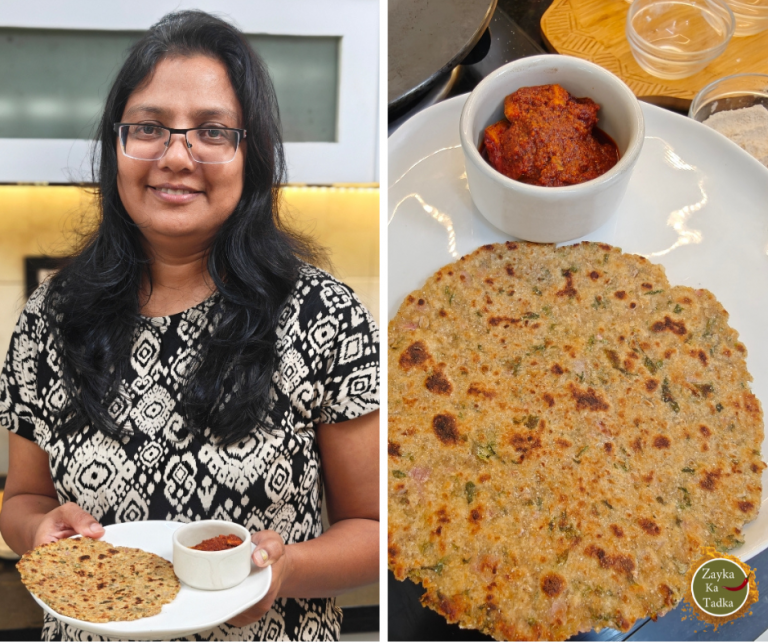 Pyaz Ka Protein Rich Breakfast - Zayka Ka Tadka